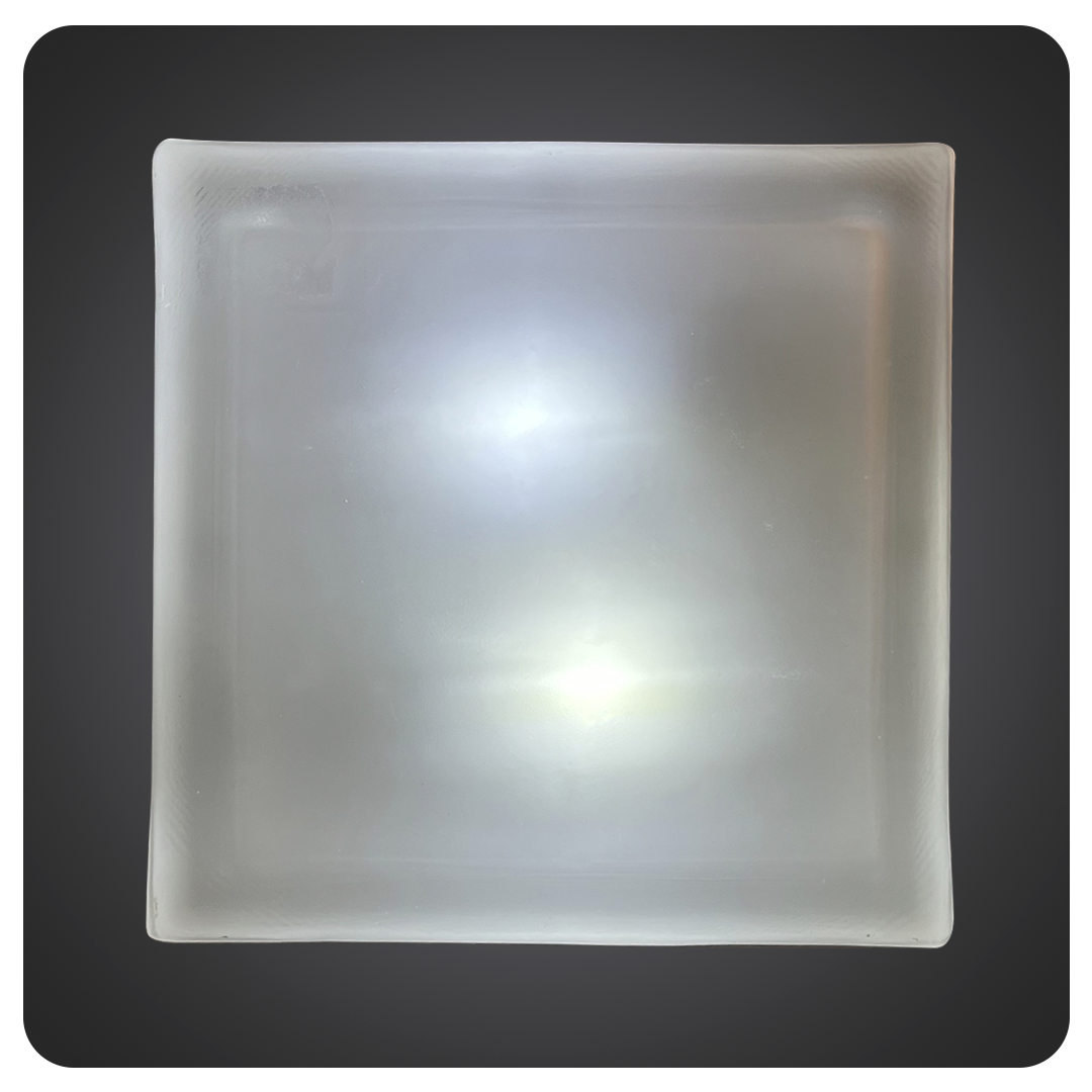 Soft Glow Frosted Glass Square Ceiling Plafon 40-MT1967/2C SSV ...